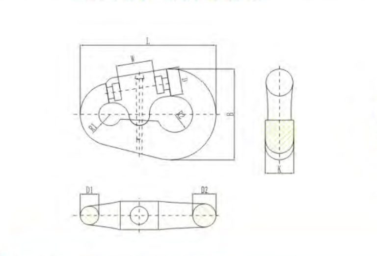 Pear Shaped Shackle - Marine Joining Shackle - Boomarine