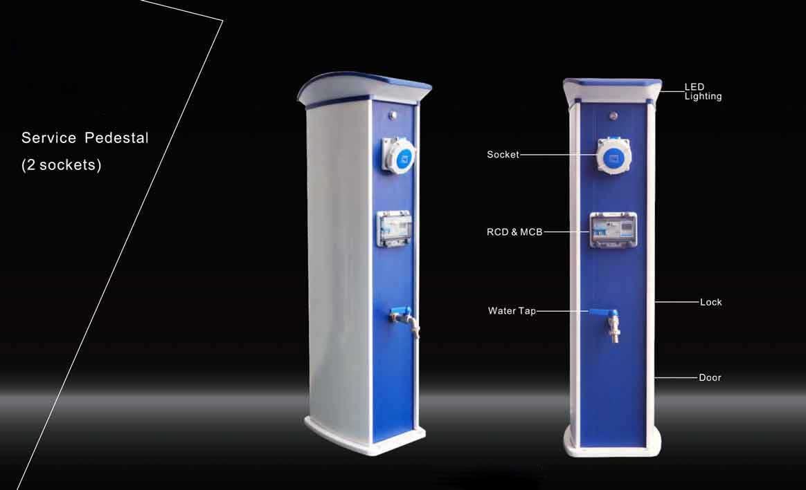 Marine Dock Power Pedestal Supplier - Boomarine